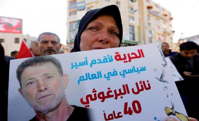 41 years in jail, Nael Barghouthi still hopeful | Safa News Agency ...