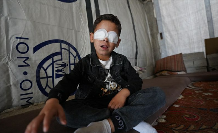 Gazan Child Blinded and Paralysed by War Dreams Only to See Again ...