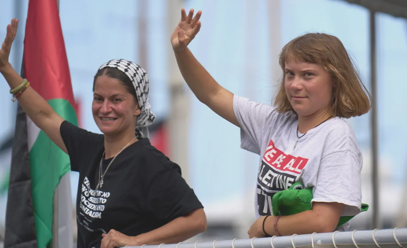 Gaza Freedom Flotilla Pushes On from Greece Despite Drone Attacks and ...